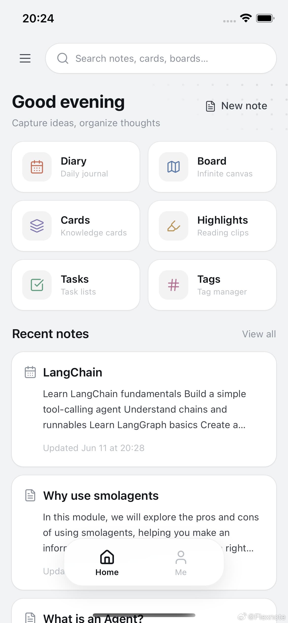 Flexnote — YouTube Video Notes & AI Canvas | Visual Workspace